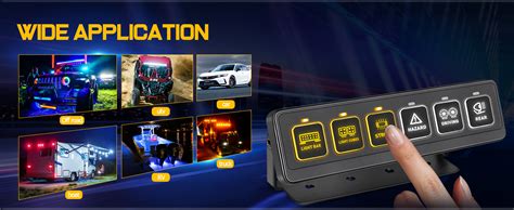 6 Gang Wireless Switch Panel Niking Auto Multifunction