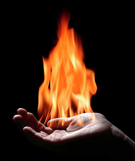 Hand Holding Fire Tumblr