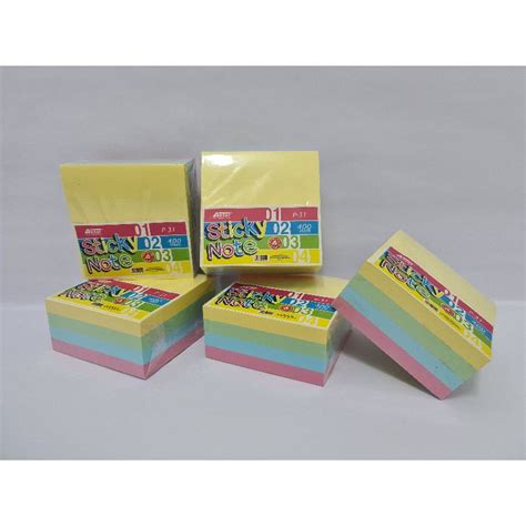 Astar Sticky Note 76mmx76mm 3x3 400sheets Shopee Malaysia