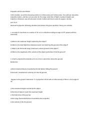 Projectile And Circular Motion Docx Projectile And Circular Motion In This Module We Will Be