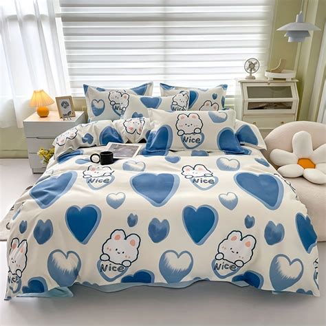 Hello Kitty Bed Set Blue