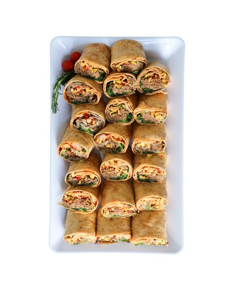 Smokey Beef Brisket Wrap Nf Occasions Caterers