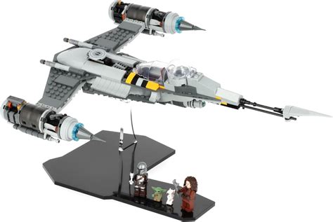 Plexico Display Stand For Lego 75325 The Mandalorians N 1 Starfighter Uk Toys And Games