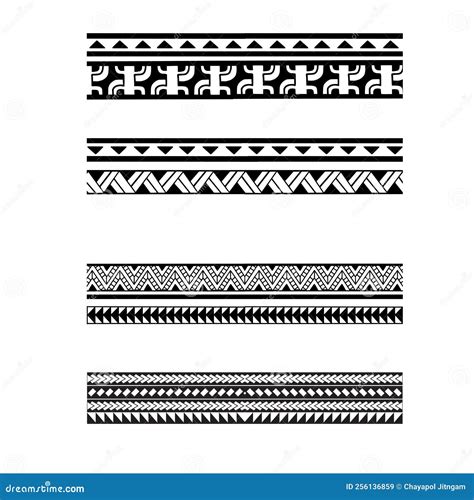 Polynesian Armband Tattoo Female Design Pattern Aboriginal Samoan