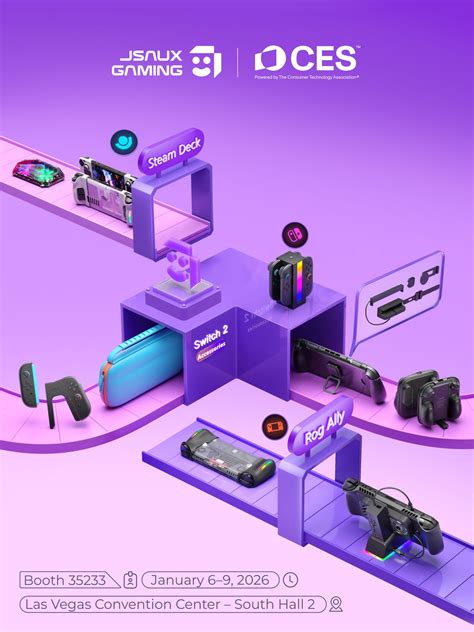Jsaux Heads To Ces 2026 With New Gaming Accessories Dandy Gadget