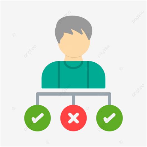 Decision Making Flat Icon Vector Choosing Decision Making PNG And