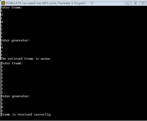 Cyclic Redundancy Check Program In C Crc