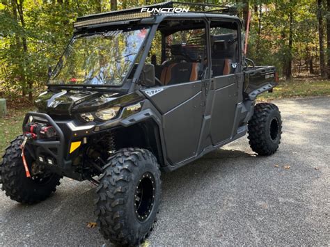 2022 Can Am Defender Max Hd10 Lone Star Wheel Offset Extremely