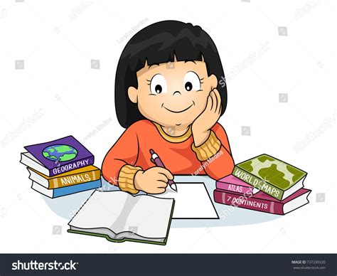 Homework Clipart Over 5764 Royalty Free Licensable Stock