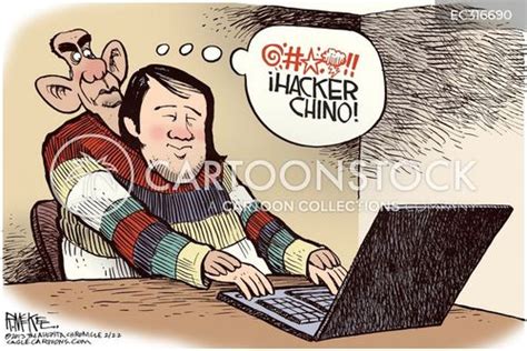 Hacker Cartoons And Comics Funny Pictures From Cartoonstock