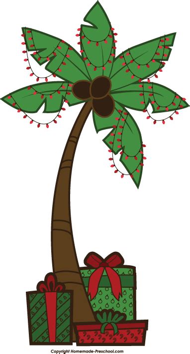 Hawaiian Santa Clip Art
