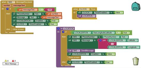 ai2 inventor forum news received sms password control localization