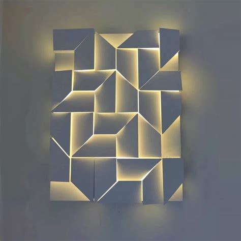 Geometric Minimalist Wall Light Wall Lights Metal Lighting Interior