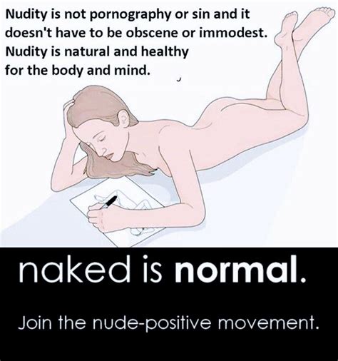 Naked Is Normal R Nudism
