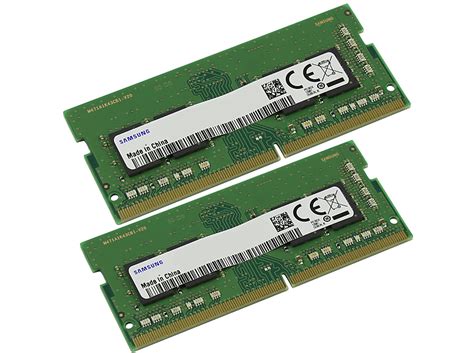SAMSUNG 16GB RAM (2x 8GB) DDR4 SO-DIMM PC4-25600 3200MHz ...