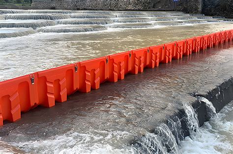 Plastic Water Flood Barriers Yiyi Traffic