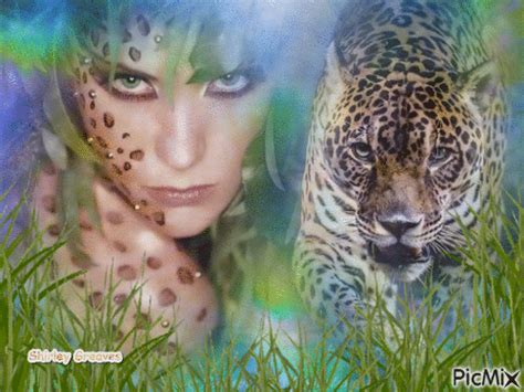 Leopard Lady Free Animated GIF PicMix