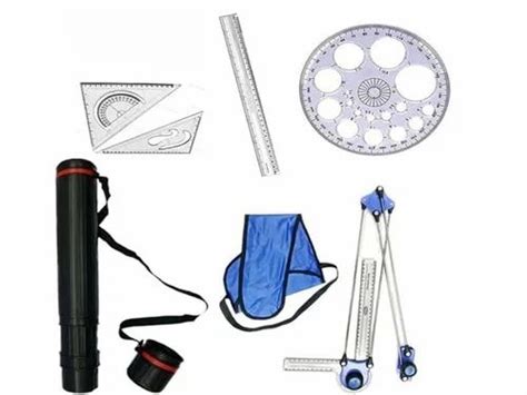 Engineering Drawing Mini Drafter Set Material Plastic At ₹ 750set In