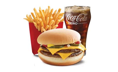 Double Cheeseburger With Fries Mcdonalds I Tried The New Mcdonalds