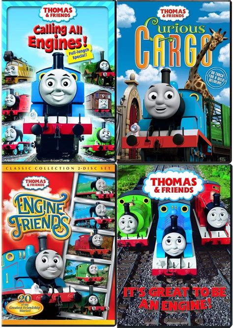 Thomas And Friends 4 Pack 5 Disc Dvd Set Over 5 Hours Of Fun 29
