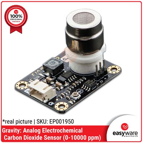 Jual DFRobot Analog Electrochemical Carbon Dioxide Sensor Ppm Gravity Shopee Indonesia