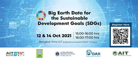 The Webinar Series On Big Earth Data For The Sustainable Development
