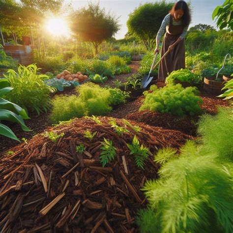 Weed Control In Permaculture Gardens With Mulch And Living Groundcover