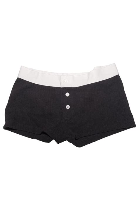 Boy Short Thick Ribbed Underwear Brandy Melville Usa