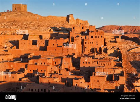 The Ancient Kasbah Of Ait Benhaddou Unesco World Heritage Site At