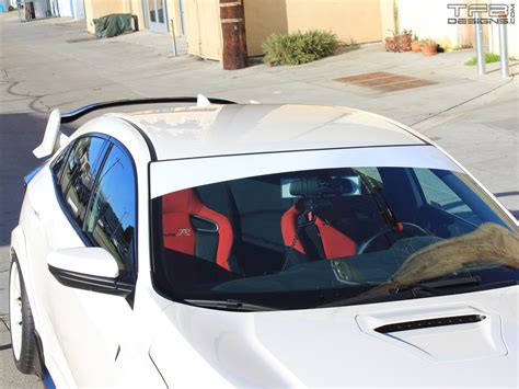 2017 2022 Honda Civic Si Type R Windshield Banner Tfb Designs