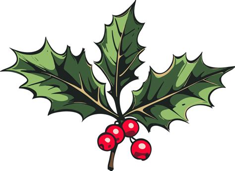 Christmas Leaf Pngs For Free Download