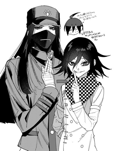 Oma Kokichi Saihara Shuichi And Shinguji Korekiyo Danganronpa And 1