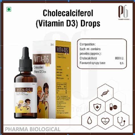 Vita D3 Drop 30 Ml At ₹ 80bottle In Jaipur Id 23917736362