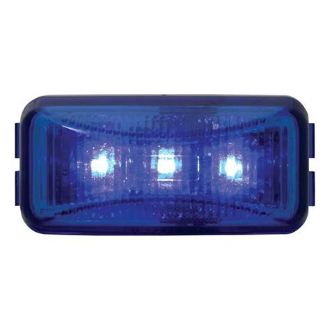 Small Rectangular Led Lights With Chrome Base By Grand General Raney