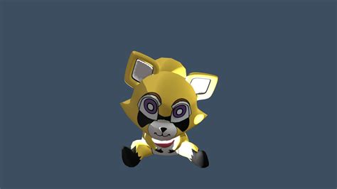 Indigo Park Golden Rambley Plushie Download Free 3d Model By Jaye