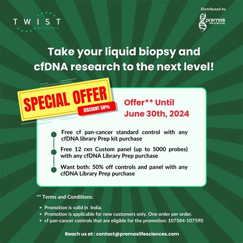 Premas Life Sciences Pvt Ltd On Linkedin Cfdna Libraryprep
