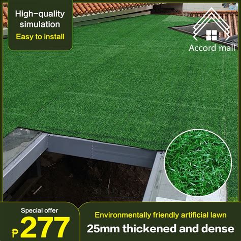 225m Artificial Grass Mat Backdrop Decoration Wall Artificial Plants