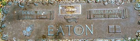 Ruby Lee Hanks Eaton 1909 1982 Memorial Find A Grave