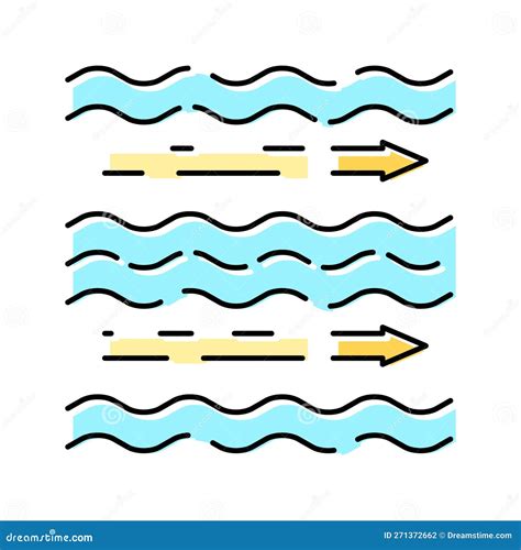 Airflow Clean Color Icon Vector Illustration Stock Vector