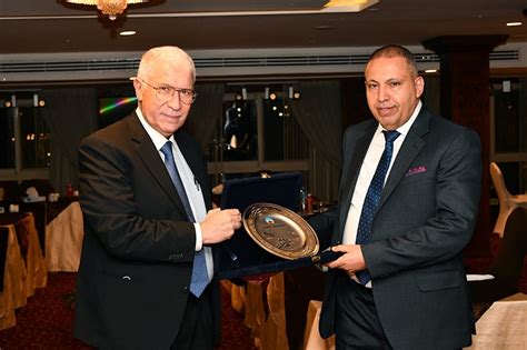 Chairman Of The Arab Contractors Receives A Delegation From Iraqi