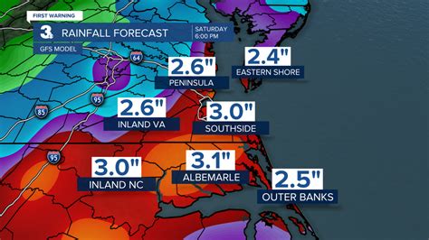 First Warning Forecast Flooding Rainfall Possible On Thursday And Friday