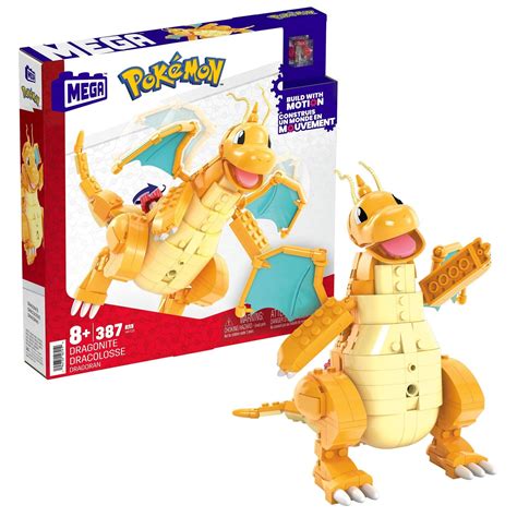 Mega Pokemon Dragonite Construction Brick Set Top Pick Toys Online