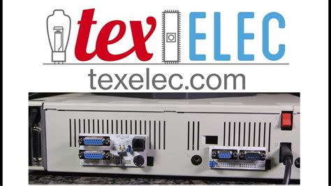 New Products From TexElec PCjr CGA Serial PS PCjr Keyboard Joystick Boards YouTube