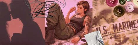 Invisible String Theory →【ellie Williams】→ Chapter One Pairings Modern Marine Ellie X Reader