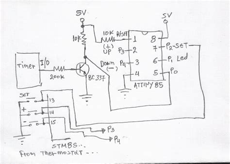 Attiny85 Sketch Set Temprature To Thermostat Programming Arduino