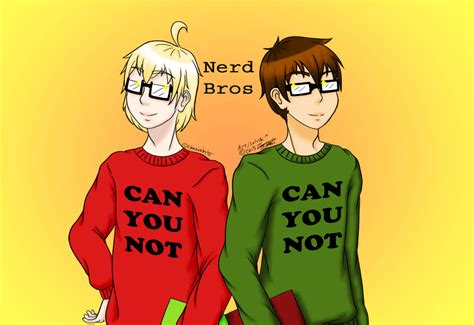 Nerd Bros Can You Not By Ichigotaruto On Deviantart