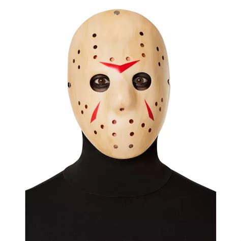 Spirit Halloween Jason Voorhees Costume Halloween Mask Jason Voorhees
