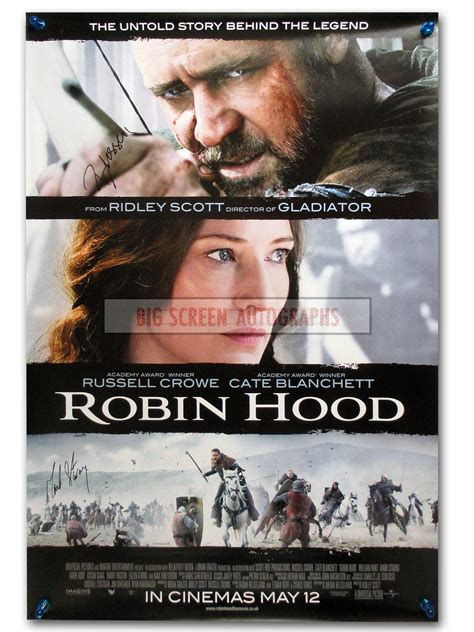 Russell Crowe Robin Hood Poster