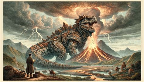 The Leviathan Of The Lava Plains By Karmichorror On Deviantart