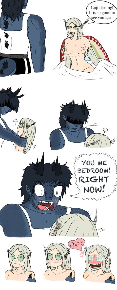 Rule 34 Aggressivly Wanting To Mate Apple3 14 Blonde Hair Blue Hair Blue Skin Blush Godzilla